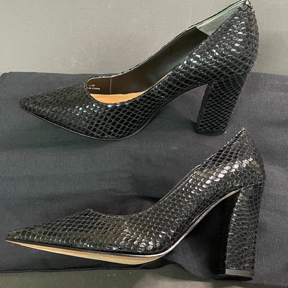 J.Renee | Shoes | J Renee Quorra Snake Print Slipon Hogh Heel Pump Nib ...